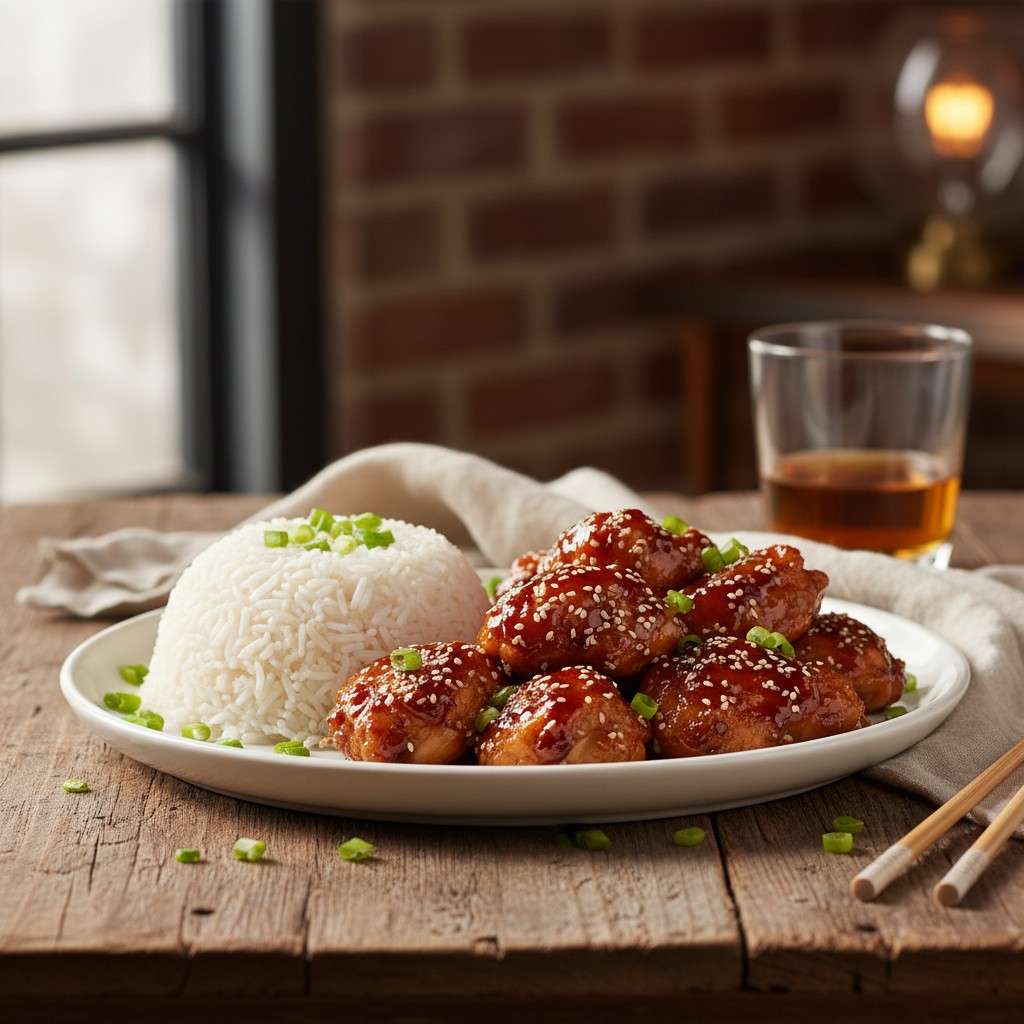 Sticky Glazed Bourbon Chicken: Mary Berry's Family Favourite